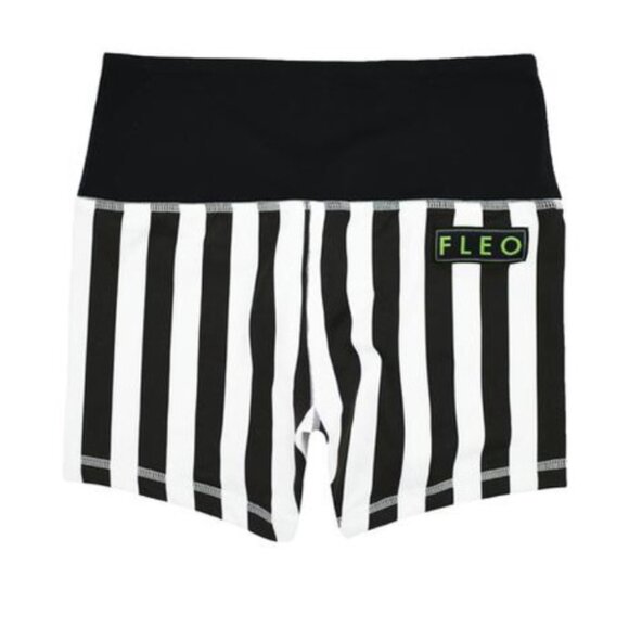 Fleo | Shorts | Fleo Beetlejuice Power High Rise Short Striped Short ...